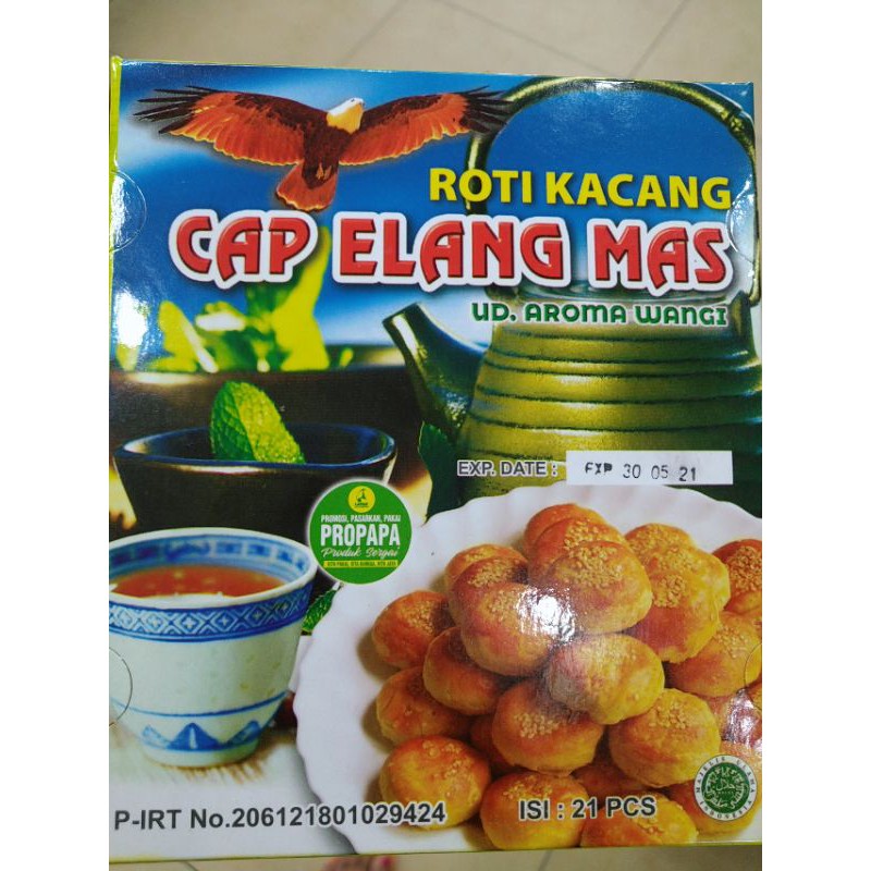 Jual Roti Kacang Cap Elang Mas | Shopee Indonesia