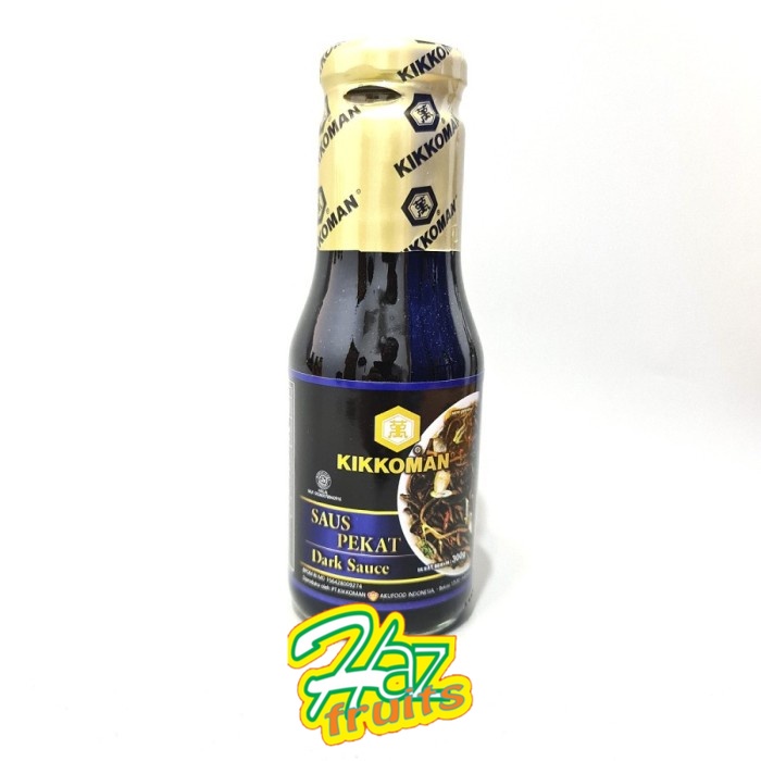 Jual Kikkoman Dark Soy Sauce- Kecap Asin Pekat Halal 300g | Shopee ...