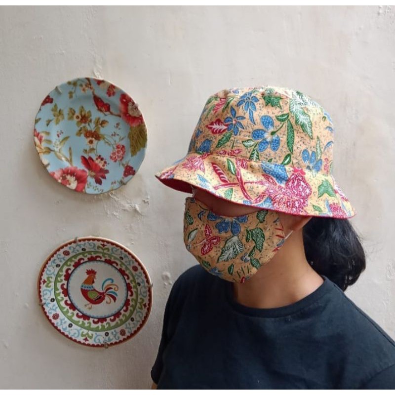 Jual Topi Batik dan Masker Batik | Shopee Indonesia