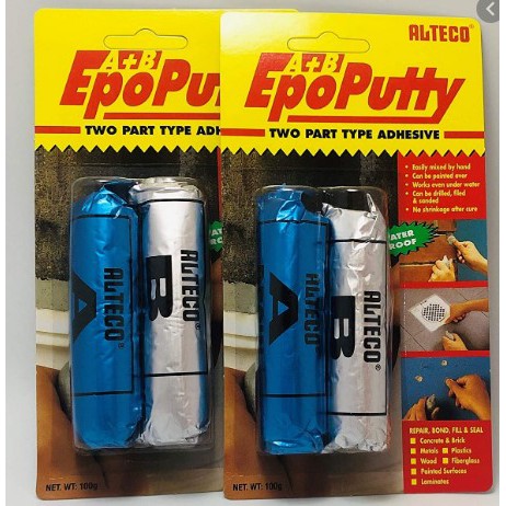 Jual Lem Epo Putty Alteco / Epo Putty / Epoputty / Lem porting 100 gram ...