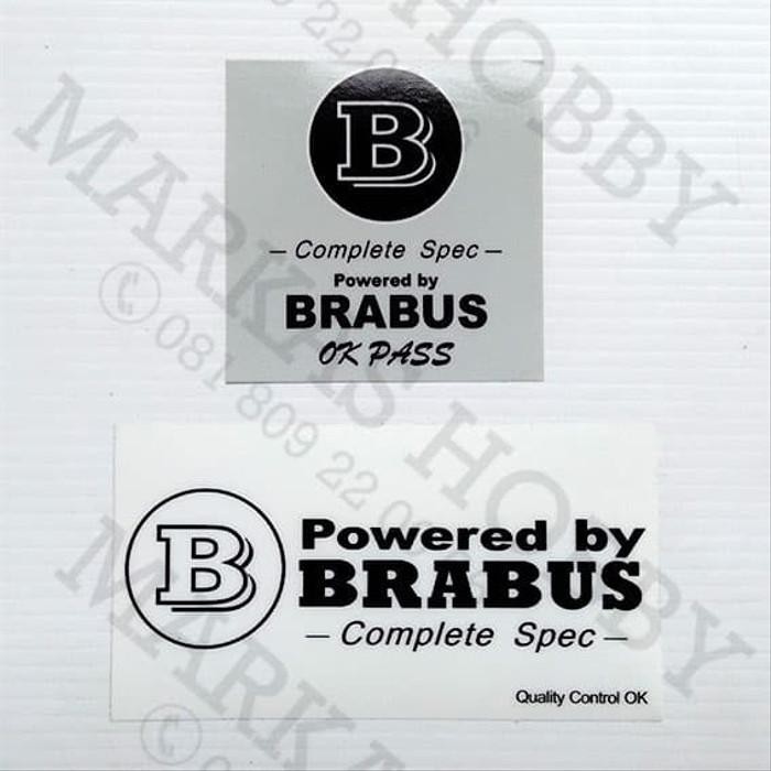 Jual Stiker / Sticker Brabus Quality Control ( Tempel Dalam ) | Shopee ...