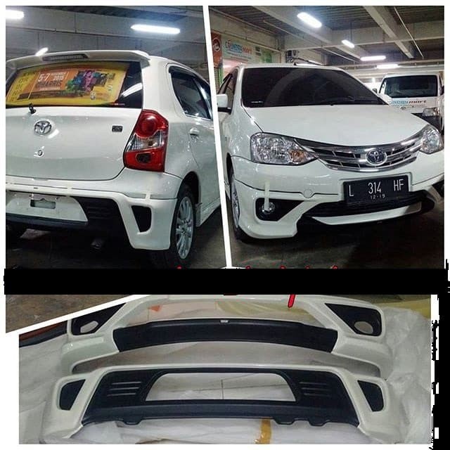 Jual bodykit etios -- toyota Etios bodykit Toyota etios Tom style Bebas Biaya Ongkir jawa ...