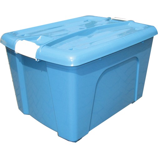 Jual Box Container / Kotak Plastik / Box Plastik ukuran 50 liter + Roda ...