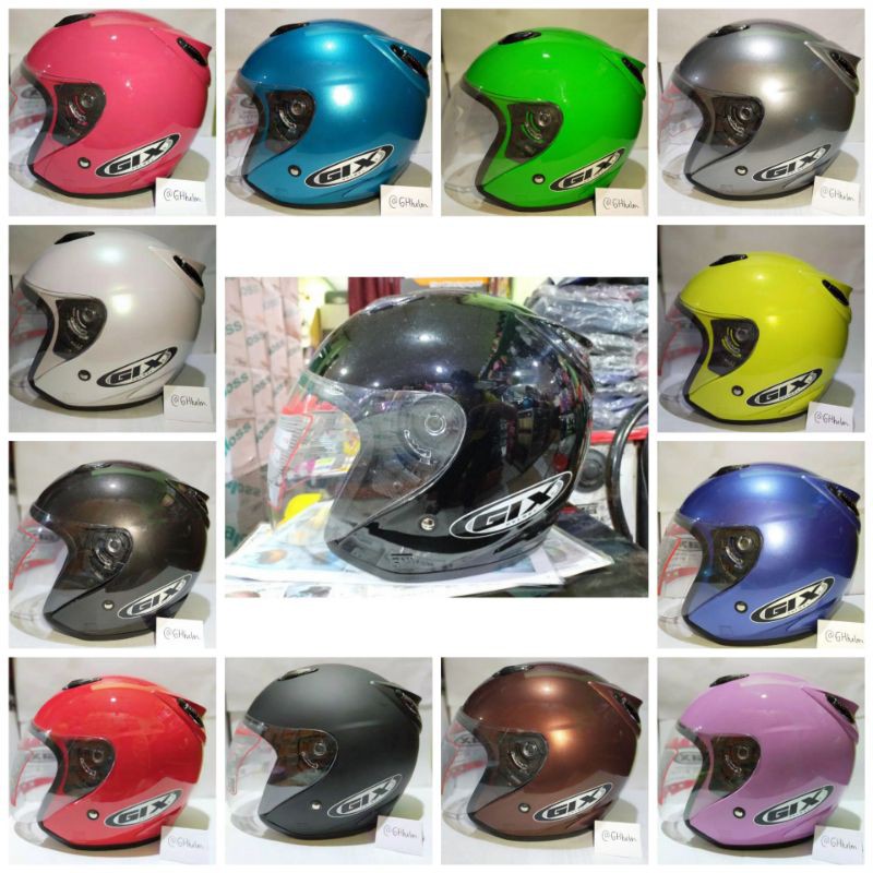 Jual Helm Centro GIX Azzuri & Azzuri New | Shopee Indonesia