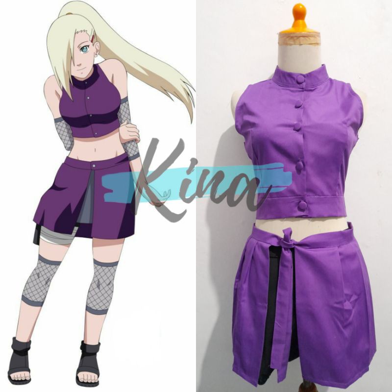 Jual Naruto Shippuden Yamanaka Ino Cosplay Costume Anime | Shopee Indonesia