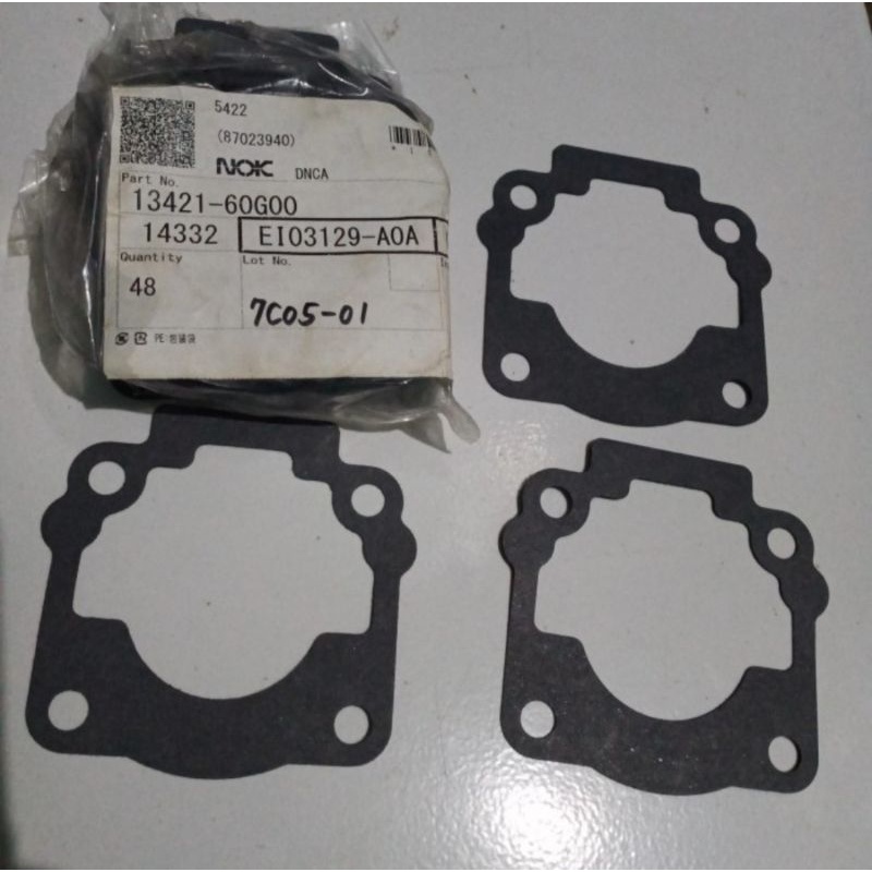 Jual Packing gasket throttle body apv baleno futura asli nok 13421 ...