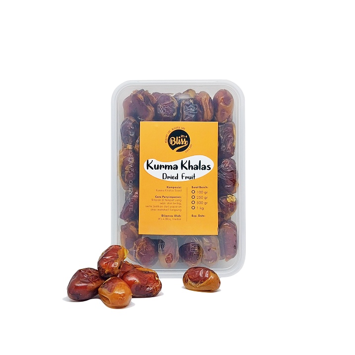 Jual Kurma Khalas Saad (500 gr) | Shopee Indonesia
