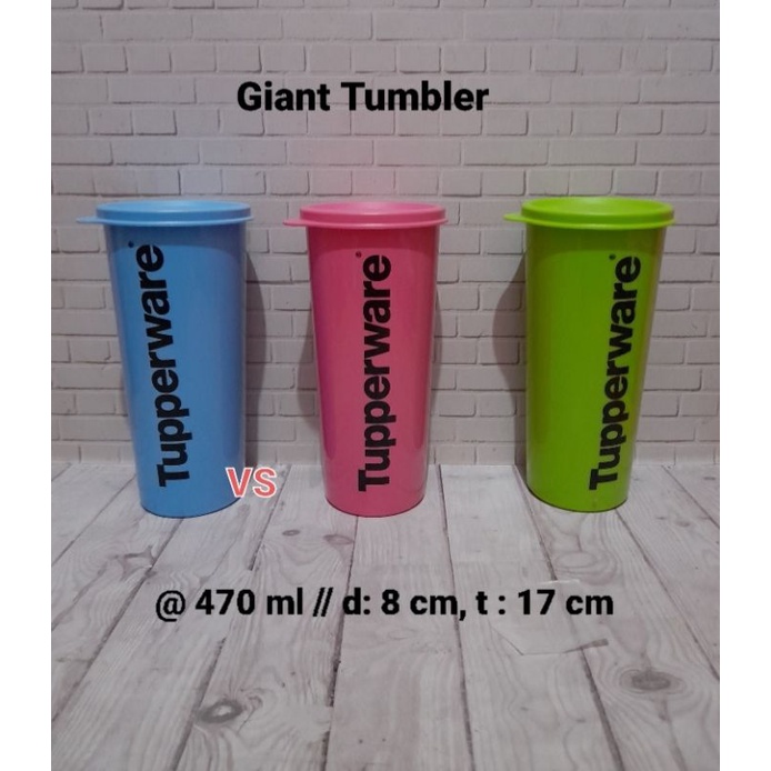 Jual Tupperware tempat minum Giant Tumbler | Shopee Indonesia