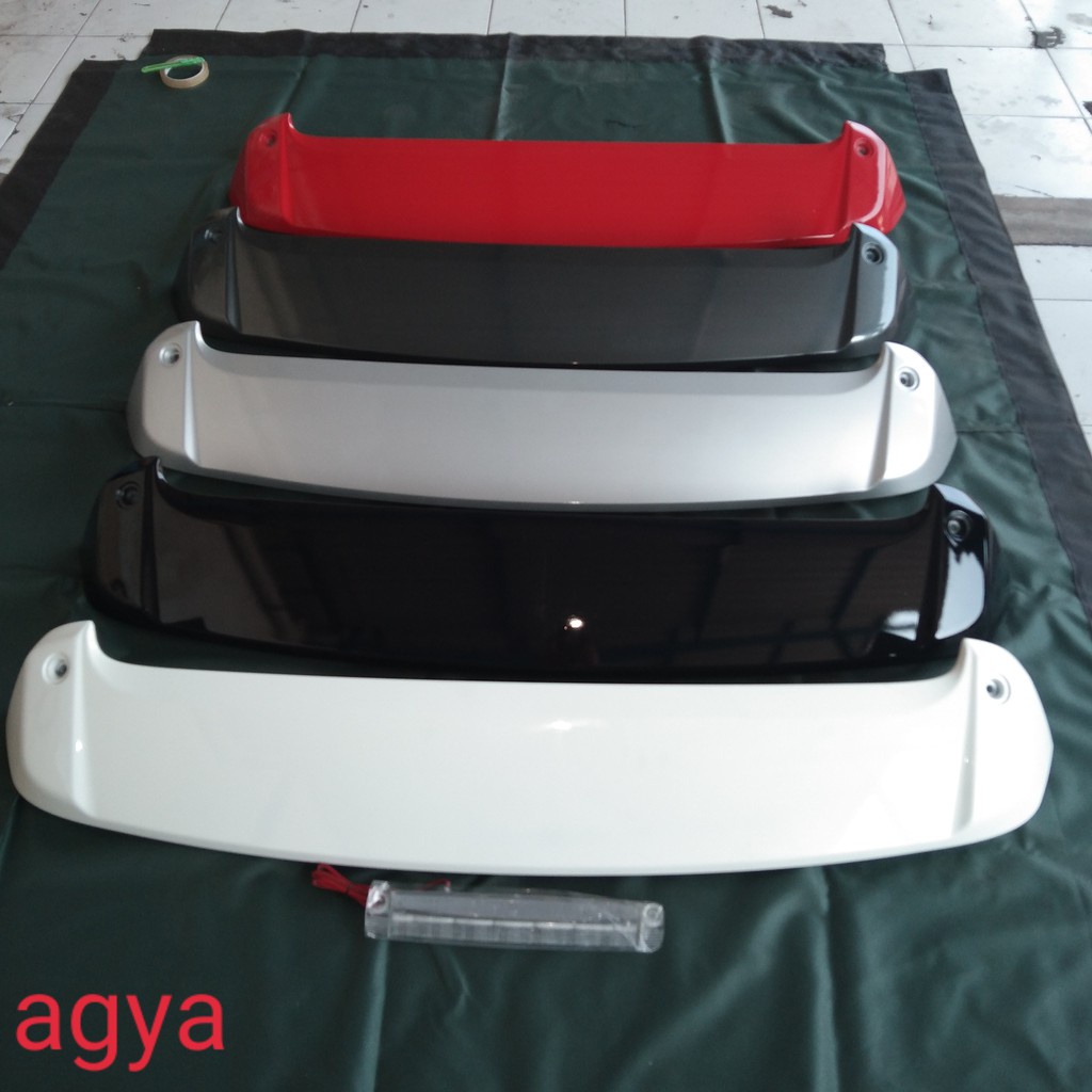 Jual Spoiler Mobil all new Agya / all new Ayla TRD Standar + Lampu ...