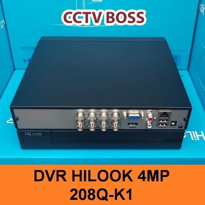 Jual HILOOK DVR CCTV 208Q-K1 4MP 8CH 1080P // SETARA HIKVISION 7208HQHI ...