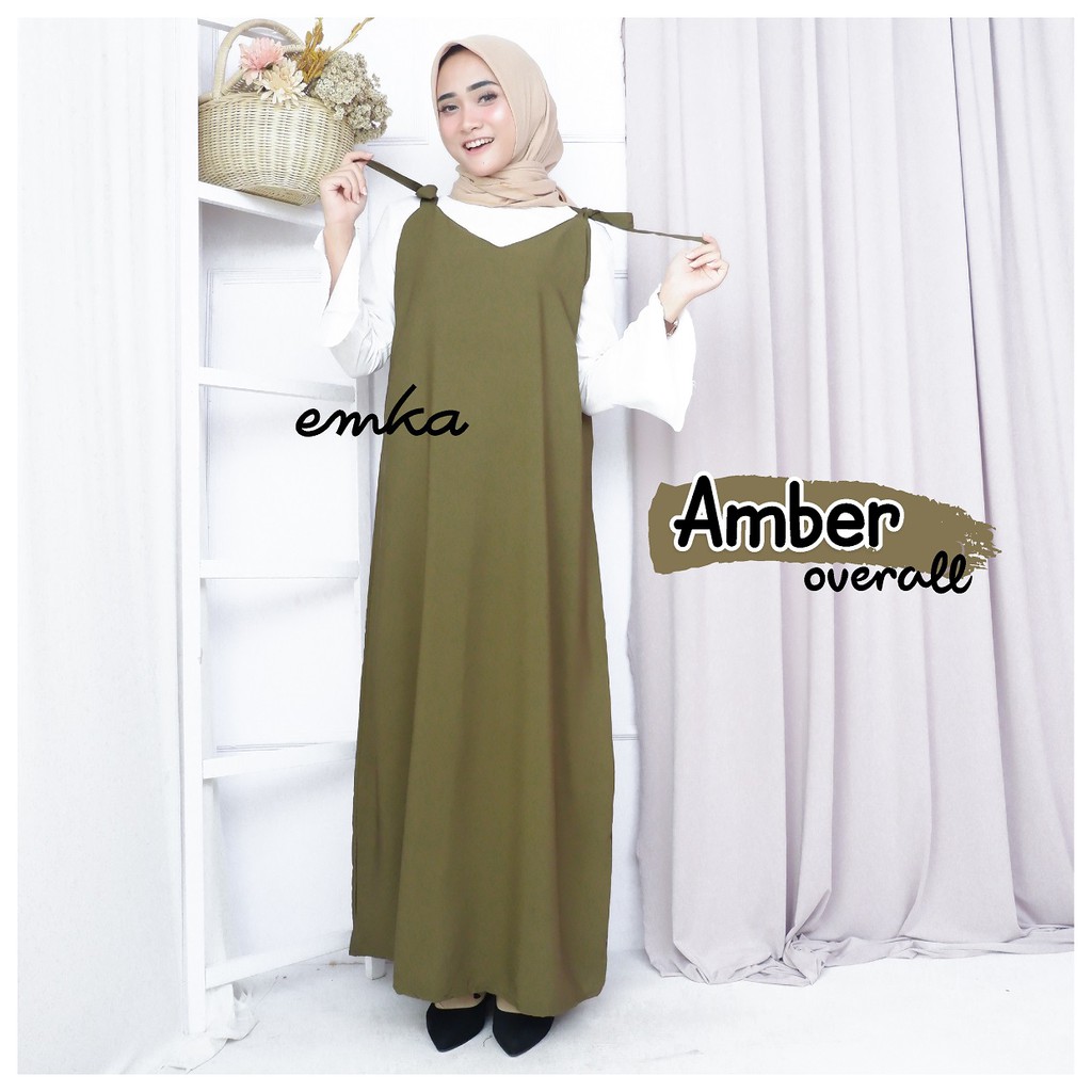 Jual AMBER OVERALL/OVERALL MUSLIM/OVERALL MURAH/OVERALL POLOS/OVERALL ...