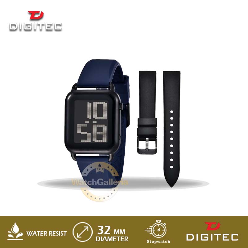 Jual Jam Tangan Digitec MDG6090T MDG-6090T Extra Strap BBL-4B | Shopee ...