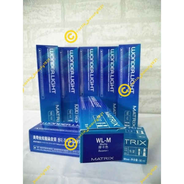 Jual MATRIX Wonder Light 90ml - Pewarnaan Rambut /Cat Rambut | Shopee ...