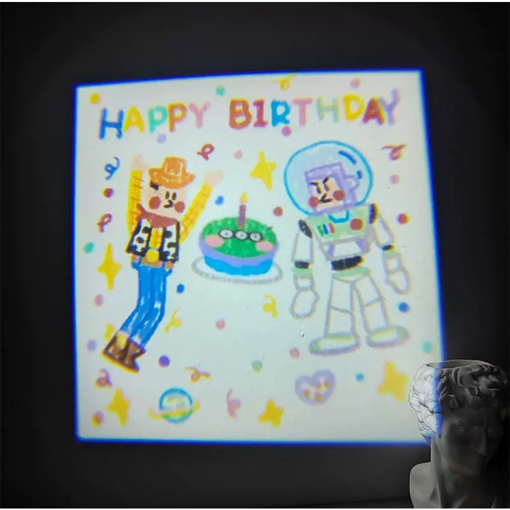 Jual Happy Birthday Projection Proyektor Mini Ulang Tahun Happy ...