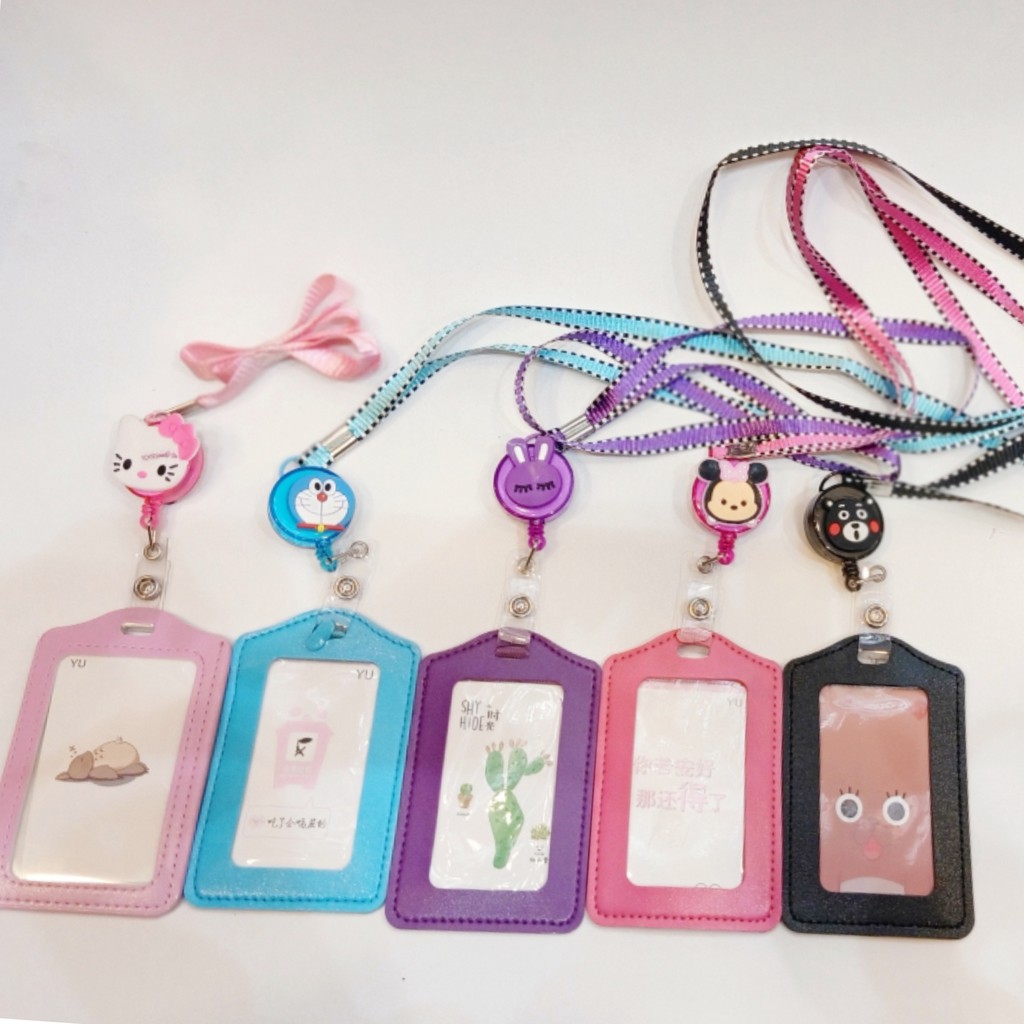 Jual ID CARD/CARD HOLDER/NAME TAG/TEMPAT KARTU 691 DENGAN TALI | Shopee ...