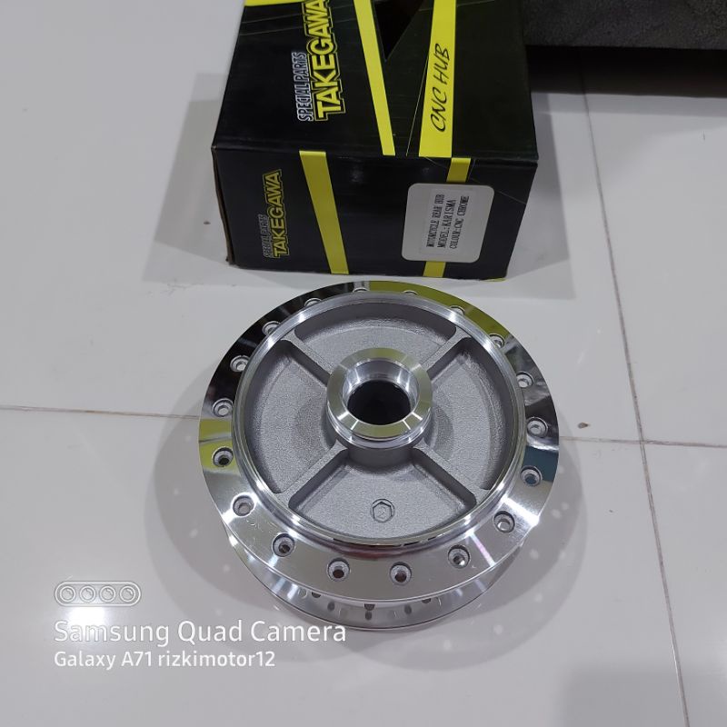 Jual TROMOL TAKEGAWA/RIDE IT BELAKANG CROM POLIS HONDA KARISMA /SUPRA ...