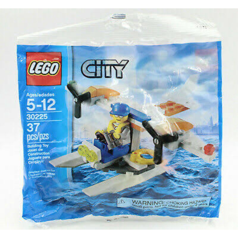 Jual LEGO City Polybag 30225 - Coast Guard Sea Plane | Shopee Indonesia
