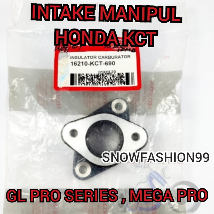 Jual INTAKE MANIPUL KCT HONDA MEGA PRO GL PRO PRIMUS GL100 KUALITAS ASLI ORIGINAL | Shopee Indonesia