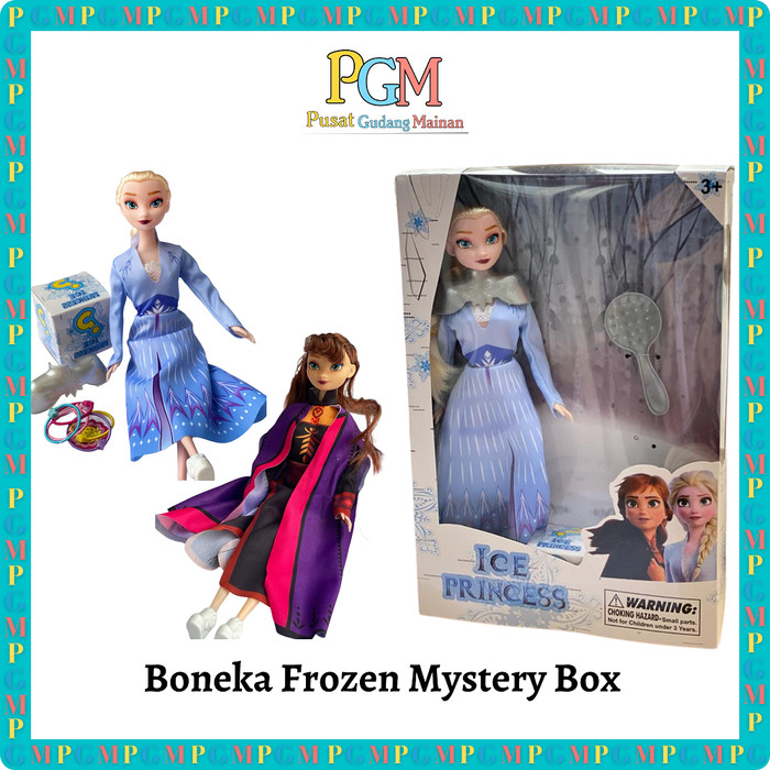 Jual Mainan Anak Frozen Anna & Elsa BONUS Misteri Box | Shopee Indonesia