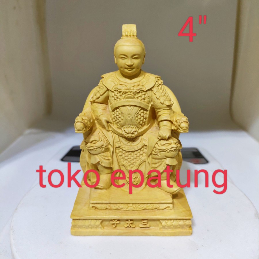 Jual patung dewa naca / naca / nacha -jendral - kayu - 4 inch - Polos ...