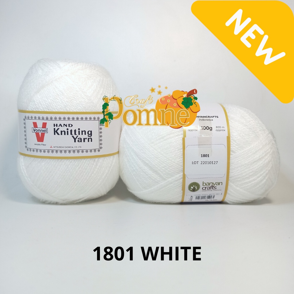 Jual Benang Rajut Wol Lokal VONNEL - Siet Yarn (100gr 800m) | Shopee ...