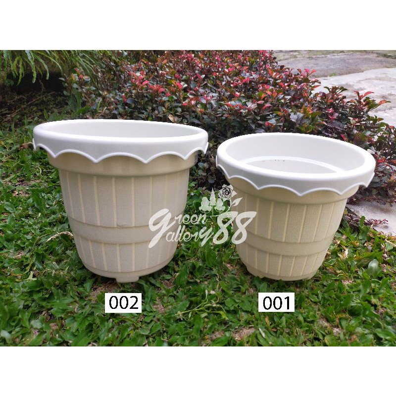 Jual Pot Bunga - PBR 001 (ukuran harap baca di deskripsi) | Shopee ...