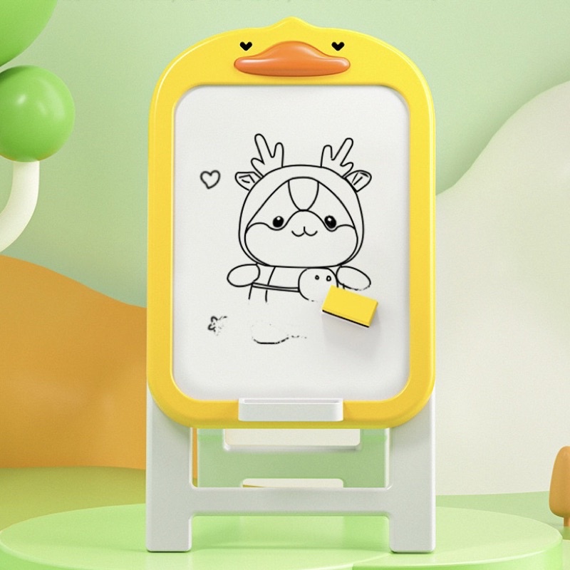Jual Cute duck Portable kids big whiteboard Papan tulis lipat anak ...
