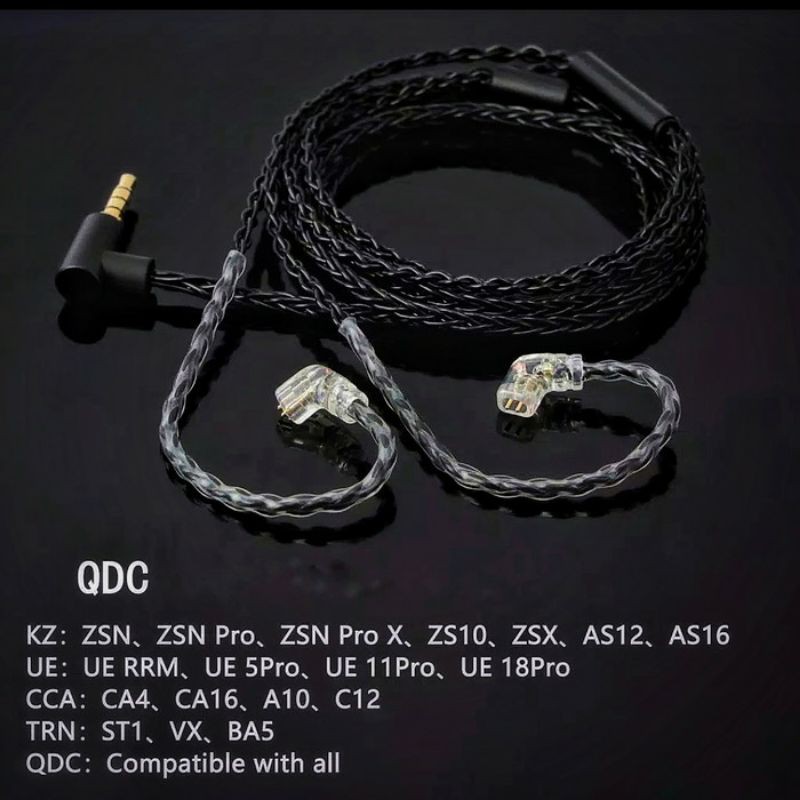 Jual jcally jc08s kabel upgrade 8 core MIC untuk kz zsn pro X cca ca4 zs3 EDX zs5 zs6 qkz vk4 ...