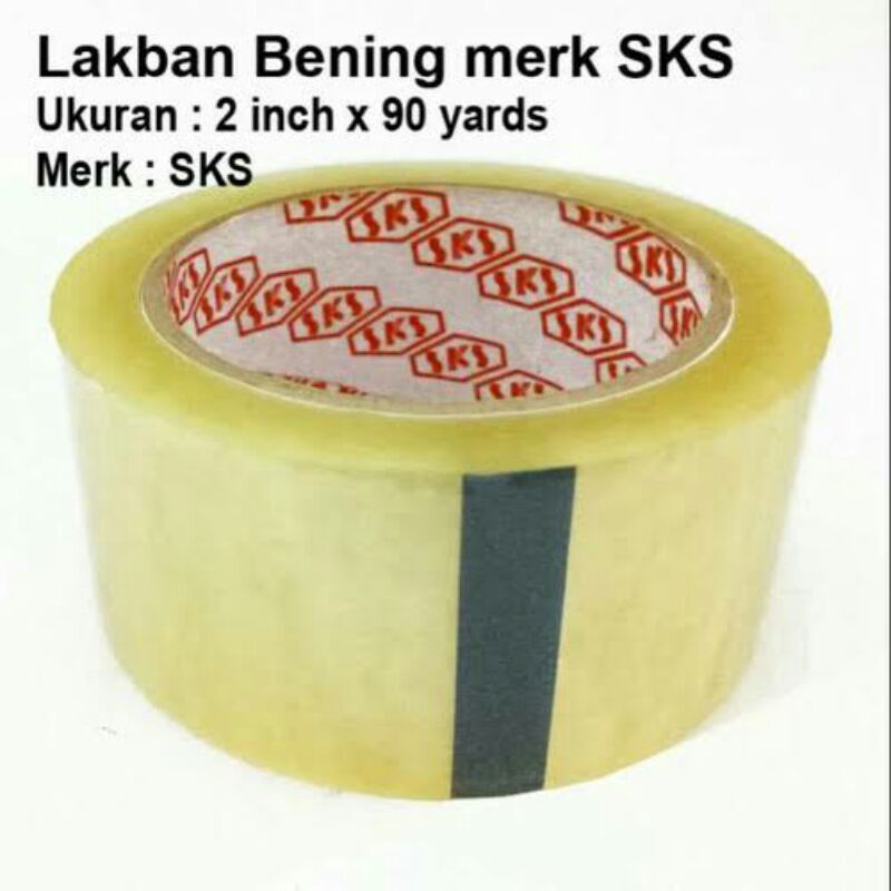 Jual LAKBAN BENING-COKLAT 2 INCH X 90 YARD BC/ LAKBAN PACKAGING/LAKBAN ...