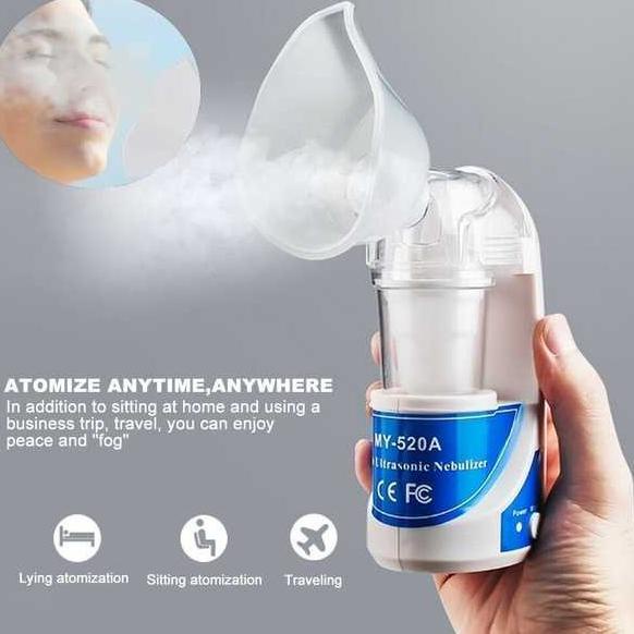 Jual Nebulizer Portable/Alat Bantu Pernafasan Uap/Oxygen Oksigen ...