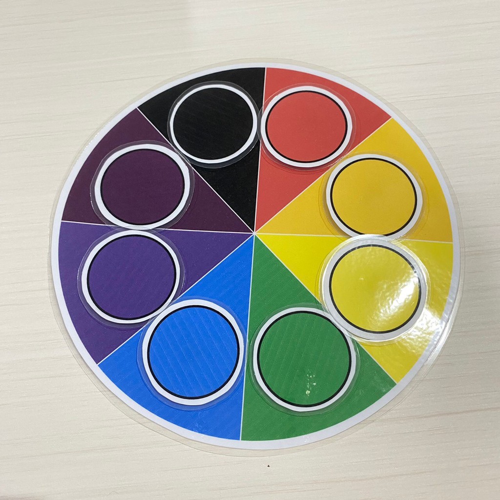 Jual Match the color worksheet / mainan edukatif anak mencocokkan warna ...