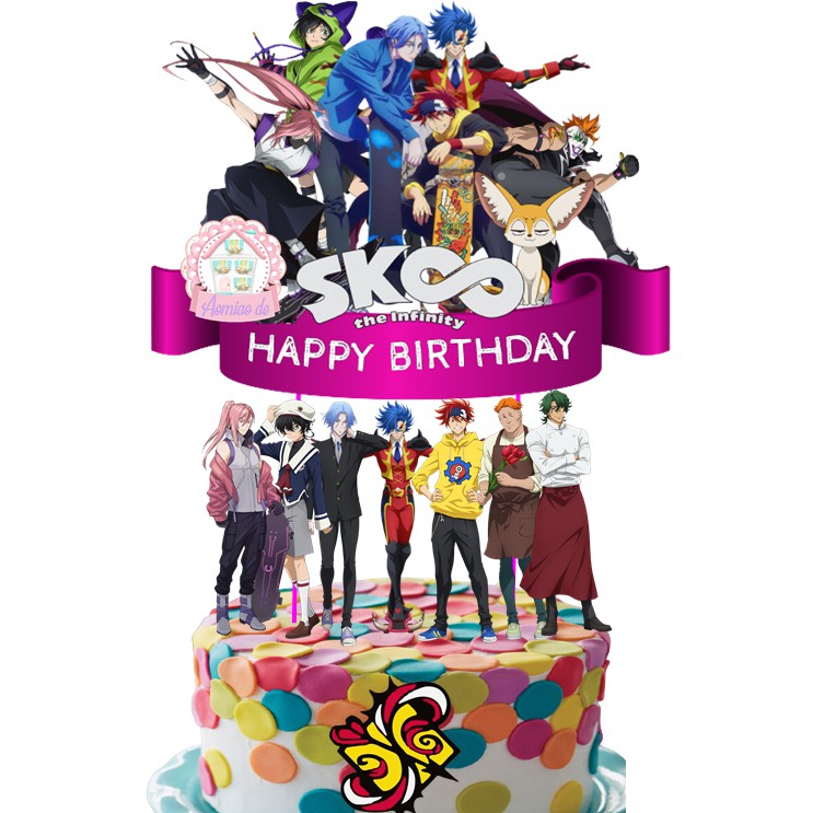 Jual Sk8 the infinity cake topper | Shopee Indonesia