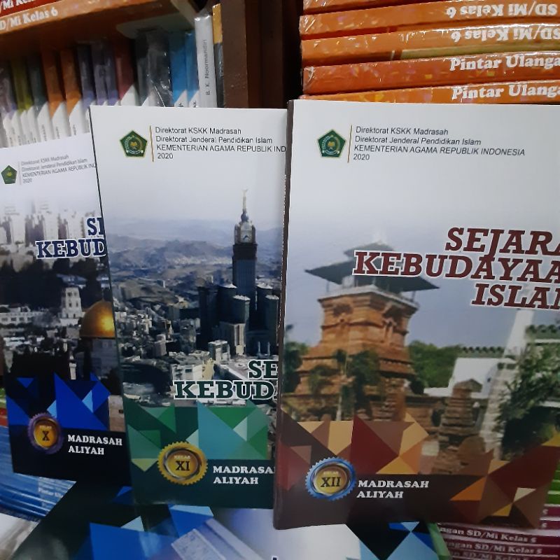 Jual Sejarah Kebudayaan Islam Madrasah Aliyah Kelas 10,11,12 Depag | Shopee Indonesia