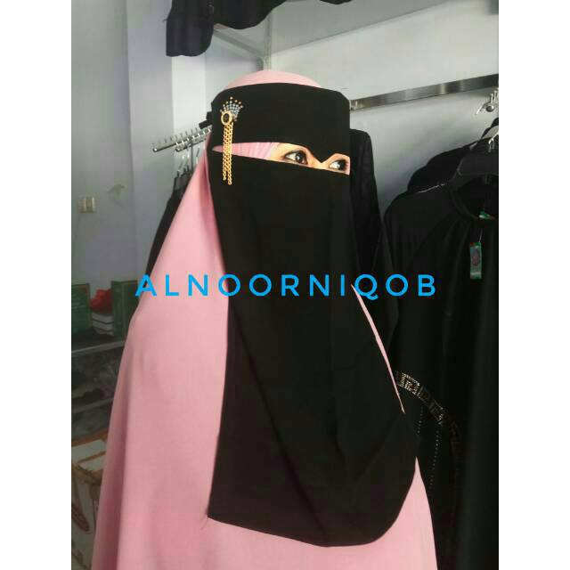 Jual Niqab bandana ELANG zulaikha. Cadar niqab bandana elang rantai ...