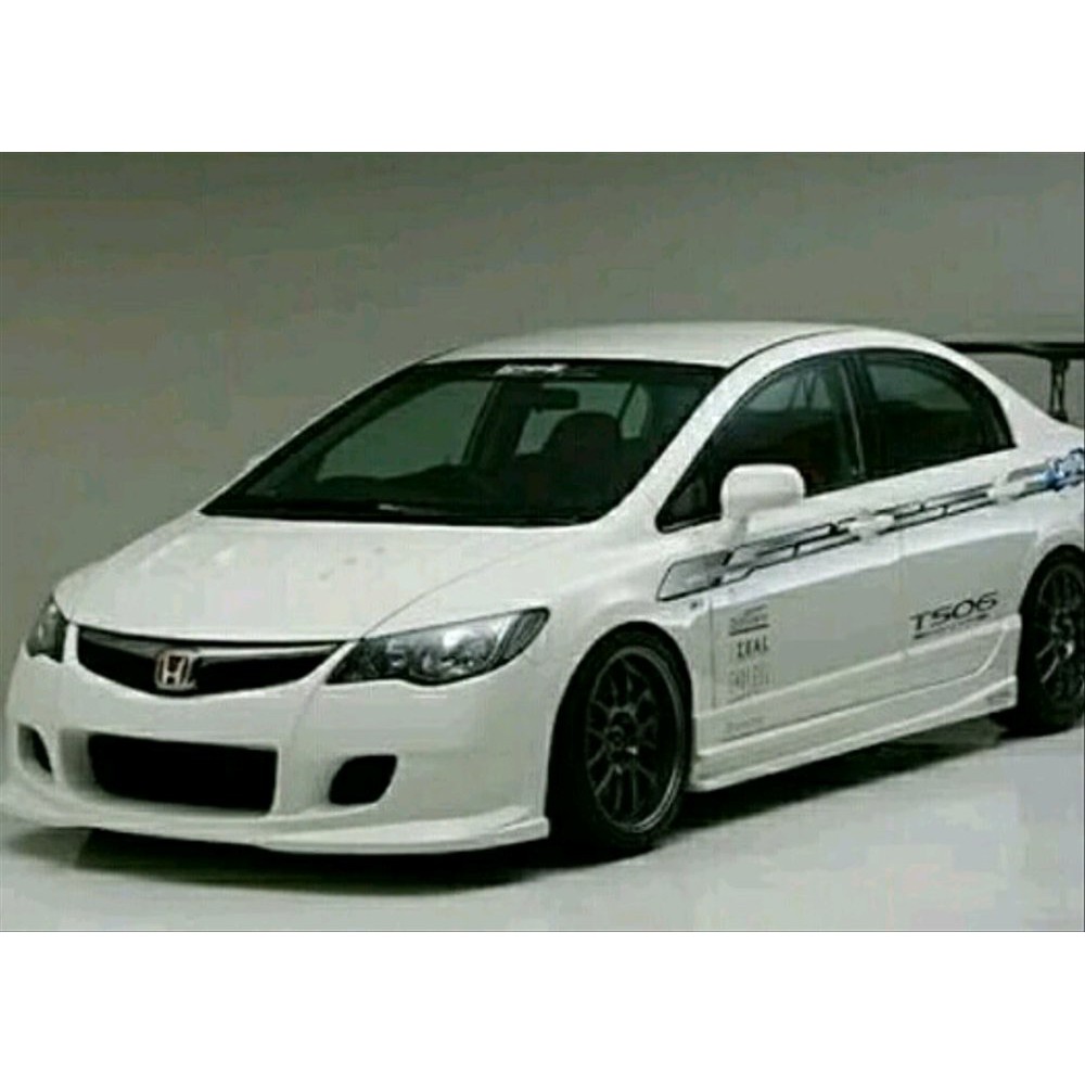 Jual Bodykit civic fd depan bahan duraflex, kondisi tanpa warna PNP dan berkualitas | Shopee ...
