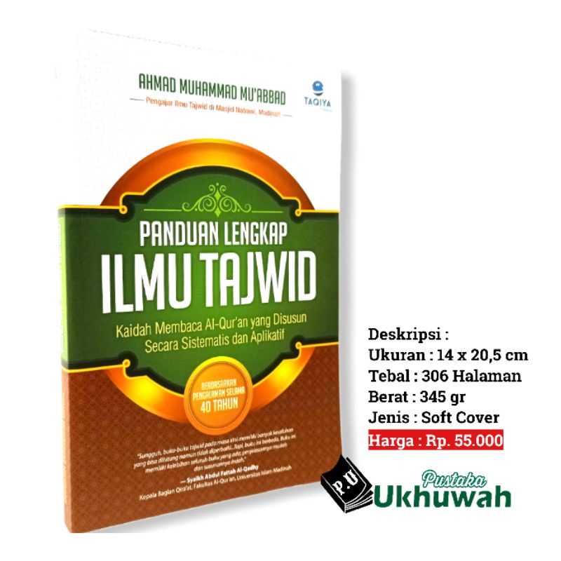 Jual Panduan Lengkap Ilmu Tajwid - Taqiya | Shopee Indonesia