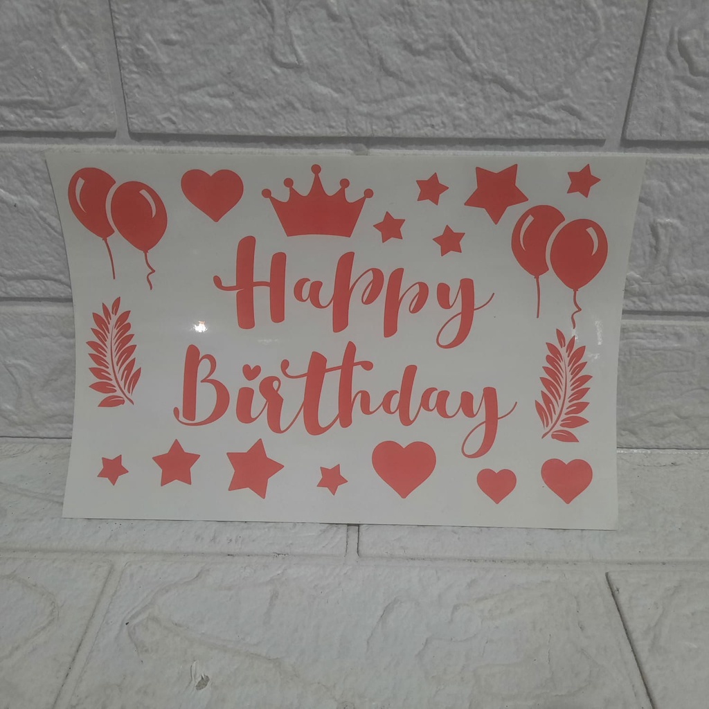 Jual Custom Stiker Balon PVC Bobo Bening Transparan Bisa Cetak Nama ...