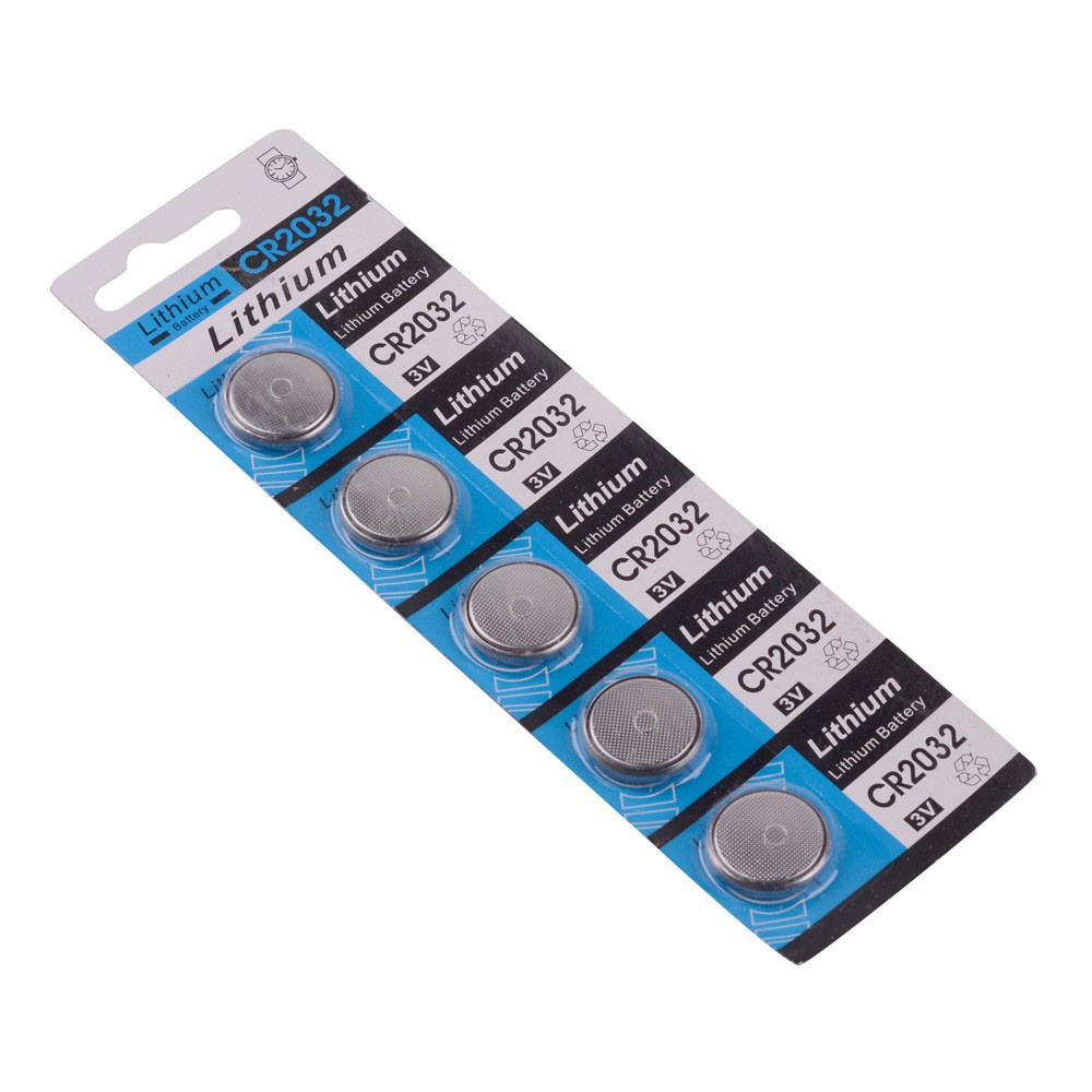 Jual Baterai CR2032 Biru Lithium 3V Battery Kancing Koin CR-2032 Kalkulator Jam Tangan Remote ...
