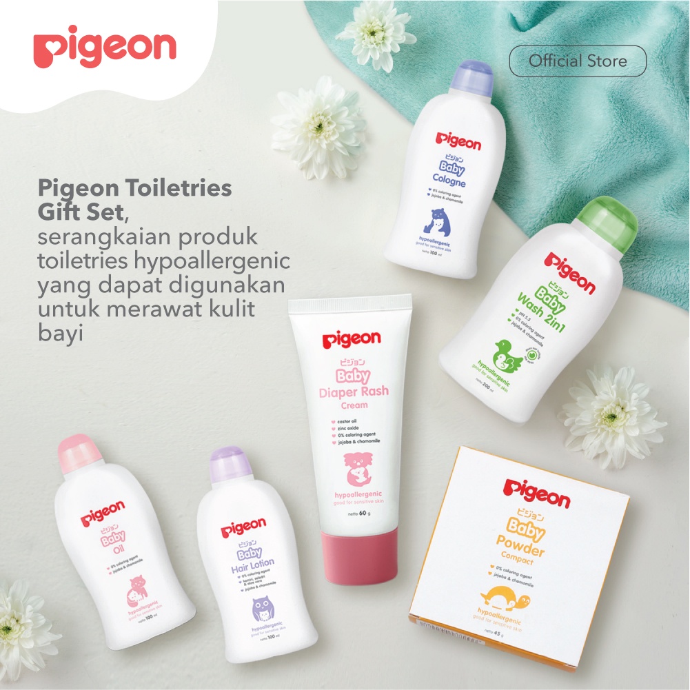 Jual PIGEON Toiletries Gift Set - PF | Hampers Bayi | Hampers Newborn ...