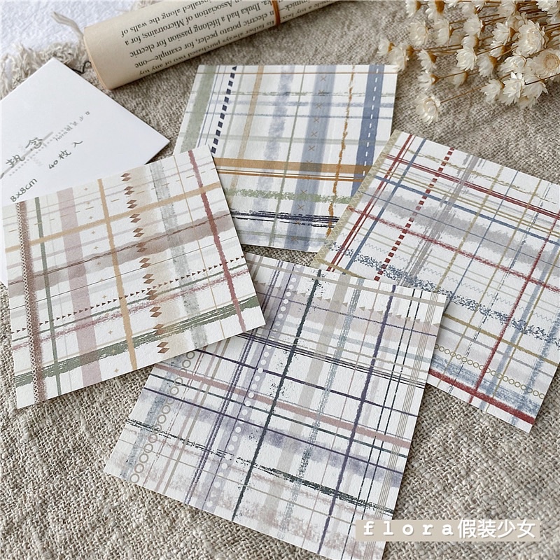 Jual Flora Grids Pattern Paper Journal | Shopee Indonesia