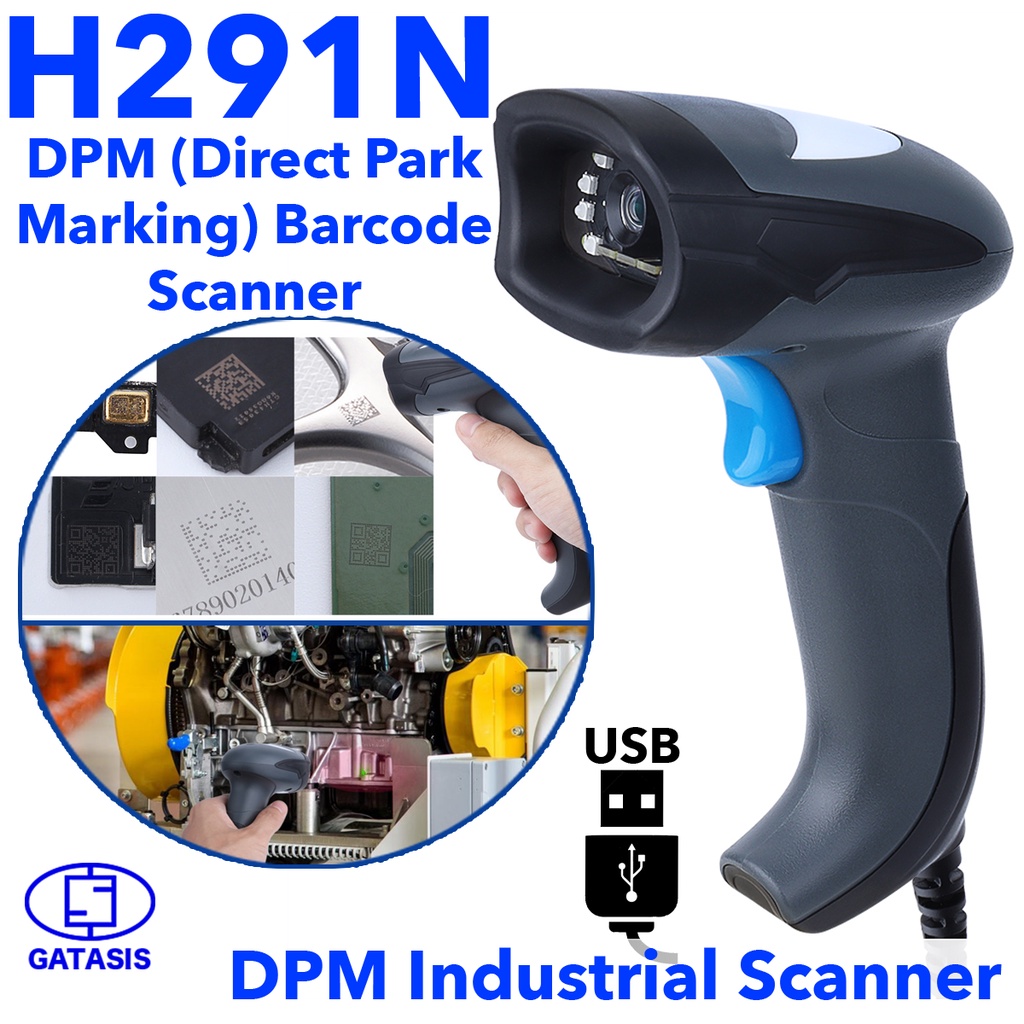 Jual DPM (Direct Part Marking) Industrial Barcode Scanner Model H291N ...