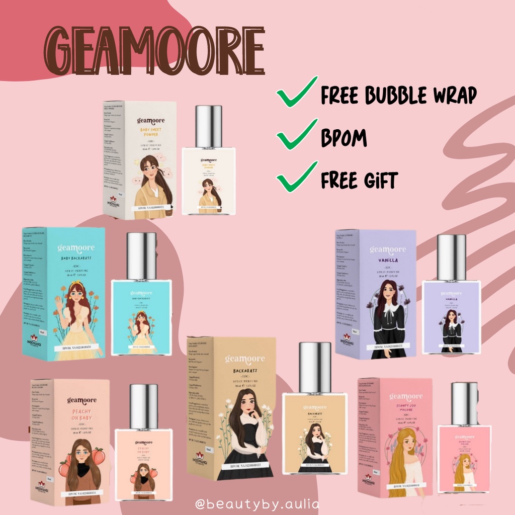 Jual PARFUM GEAMOORE INSPIRED PARFUME BAKARATZ JO MALONE SPRAY 30ML ...