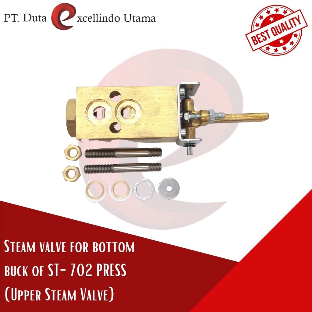 Jual Steam Valve for Bottom Buck of ST-702 PRESS/ Upper steam valve P/N ...