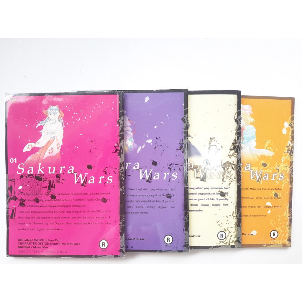 Jual Sakura Wars - Sakura Taisen 1-4 by Masa Ikku Buku Komik Mnc M&c Cabutan | Shopee Indonesia