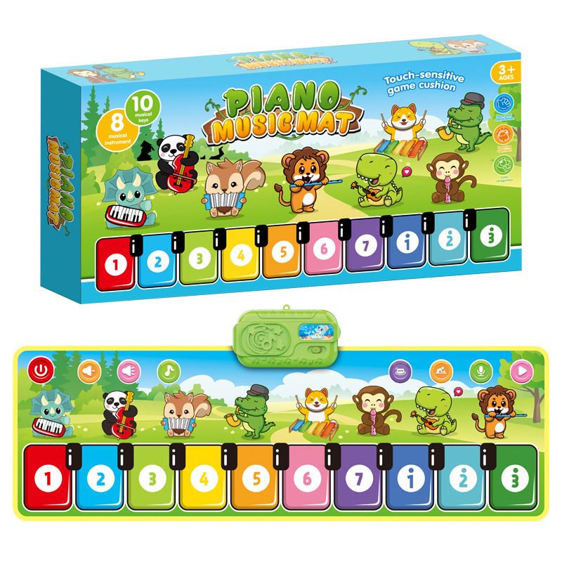 Jual Mainan Piano Anak Ukuran JUMBO Music Big Mat Touch & Learn Music ...