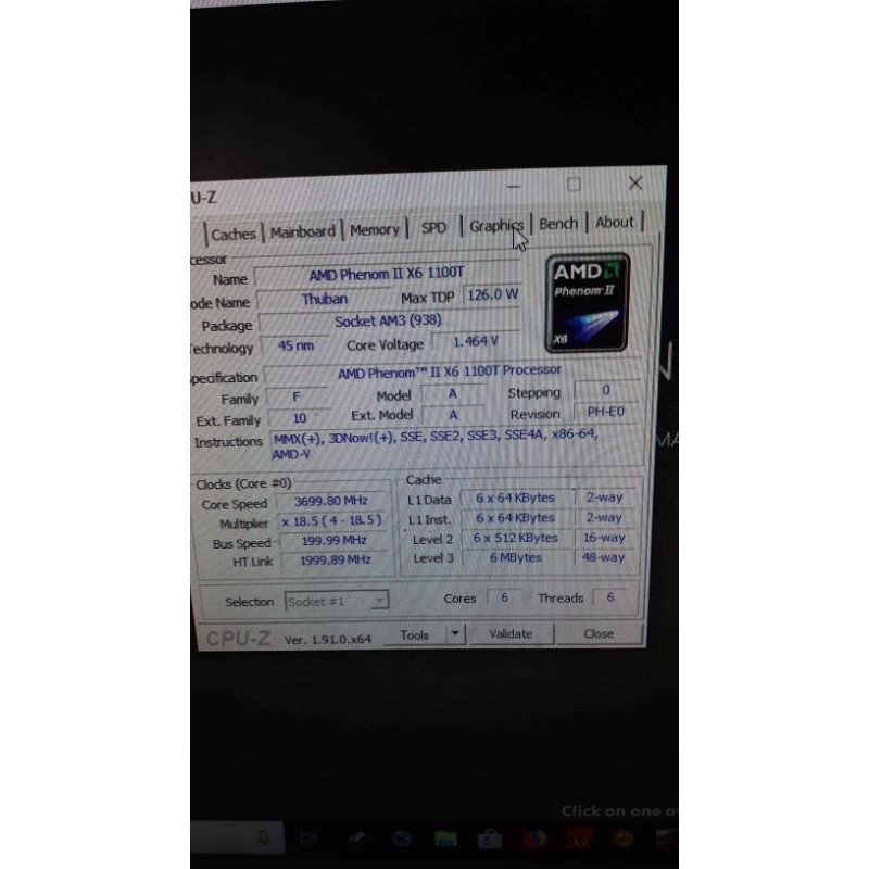 Jual Phenom II X6 1100T 3.3GHz Six Core AM3+ AM3 Processor Tertinggi ...