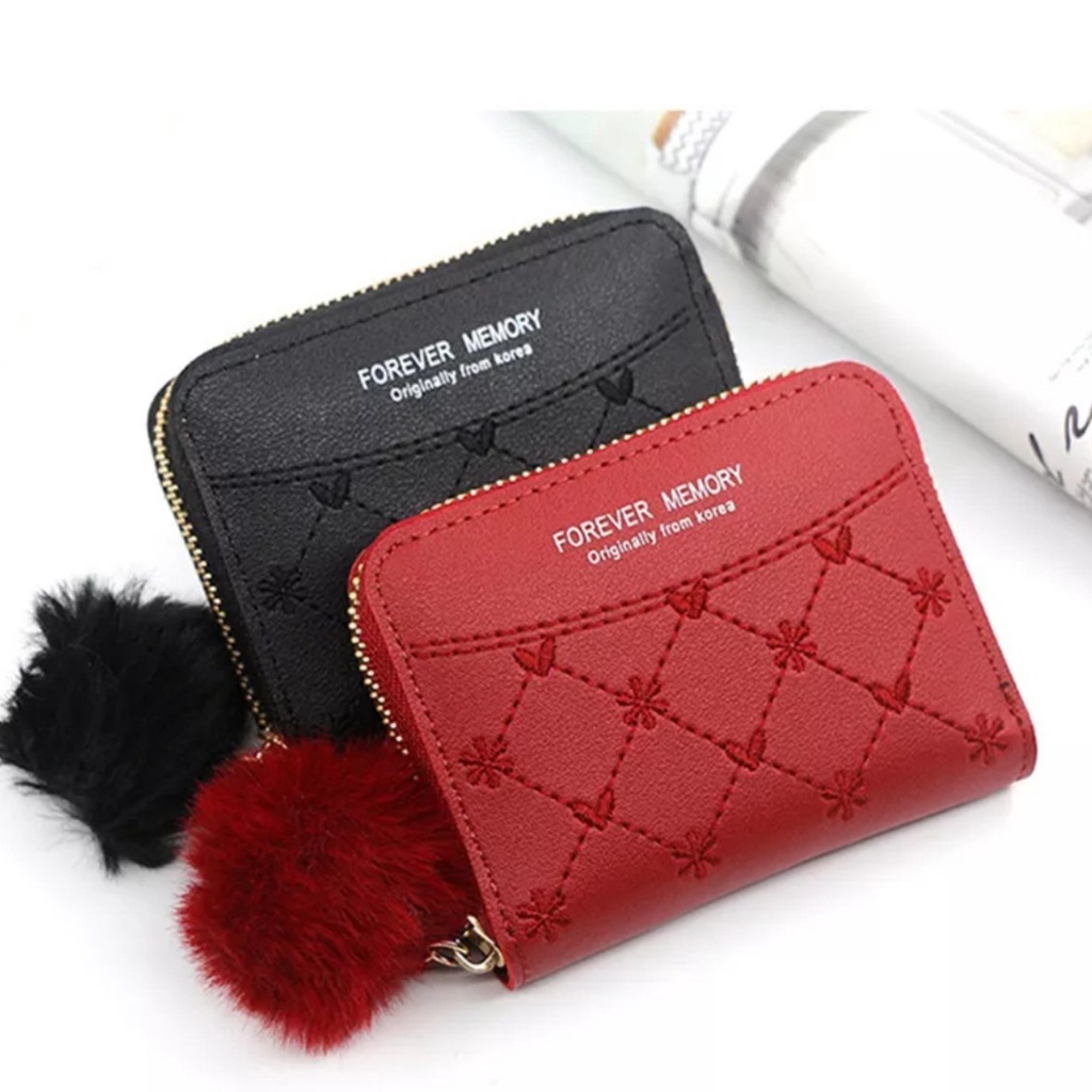 Jual aluna_shop22 (C.O.D) Dompet Mini Wanita Kulit Premium Dompet Mini ...