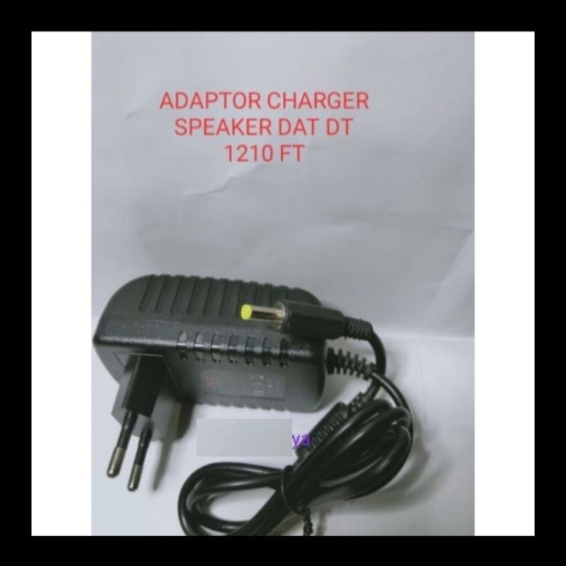 Jual adaptor charger speaker meeting dat dt 1210 ft | Shopee Indonesia