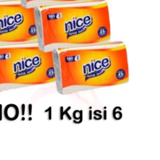 Jual Paket Tissue nice 180 sheets Isi 6 Pcs Murah ( 1kg muat 6 pcs ...