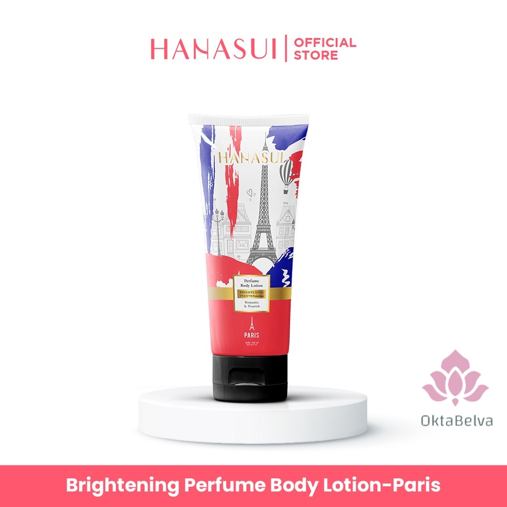Jual Hanasui Brightening Perfume Body Lotion - Paris | Shopee Indonesia